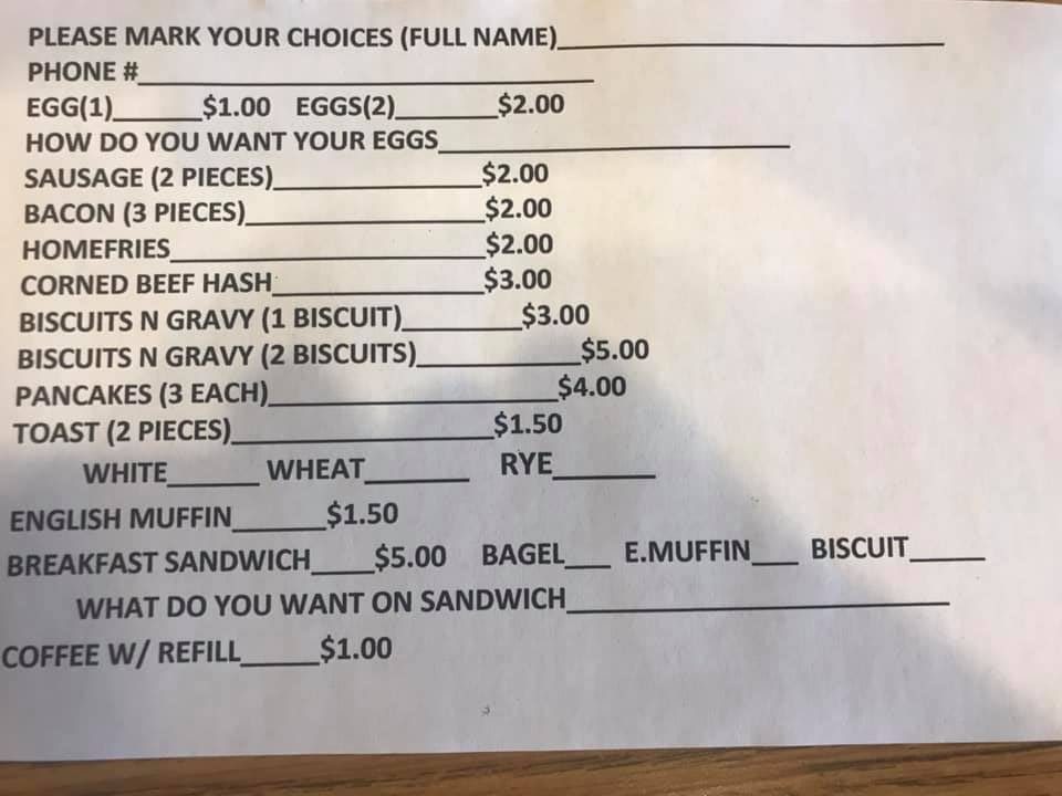 VFW Breakfast Is Open To The Public Every Wed & Sat from 6am-10am ...